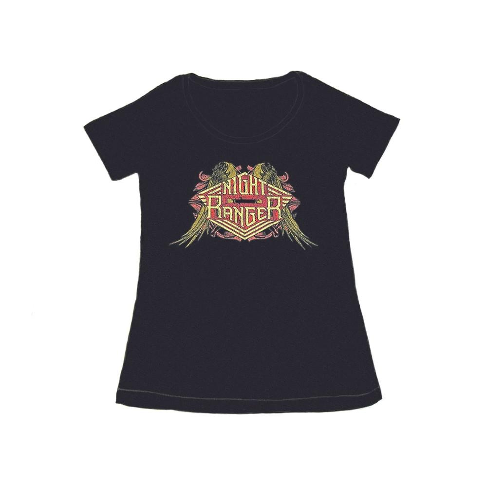 Ladies Logo Tee - Scoop Neck – Night Ranger Official Store
